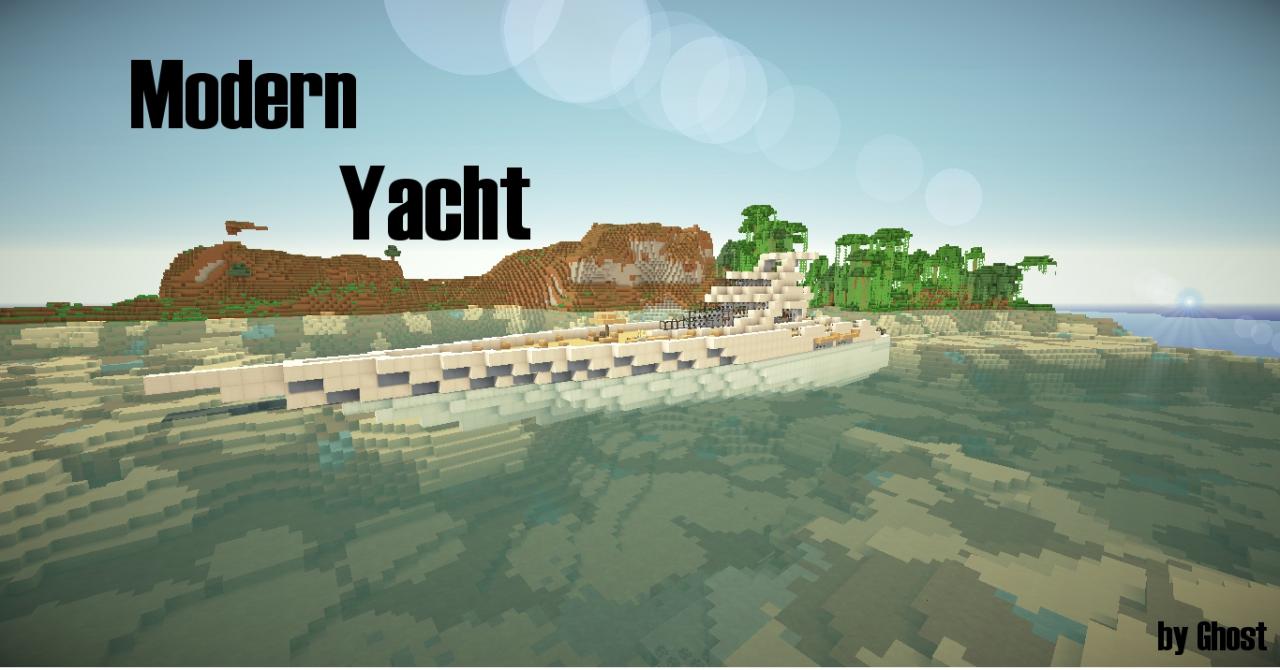 Modern Yacht Minecraft Map
