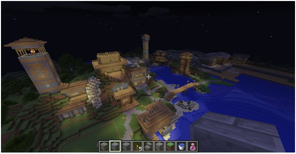 rpg world Minecraft Map