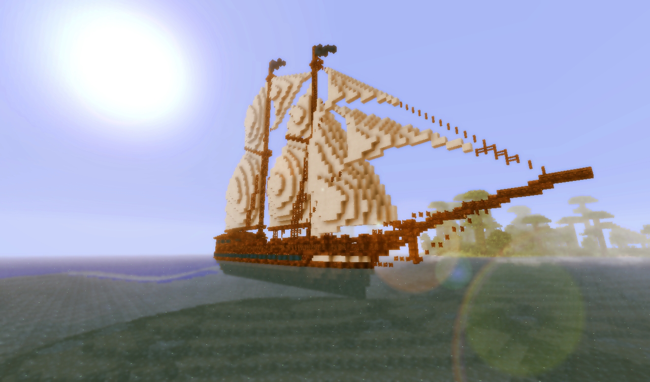 Odyssey - 89 Meter Schooner Minecraft Map
