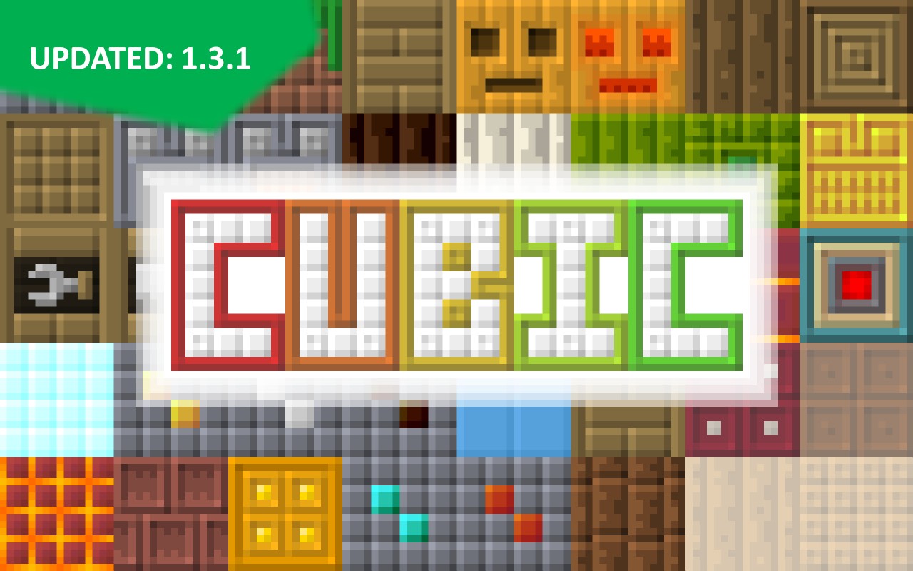 [1.3.1] CUBIC - by WillFrost Minecraft Texture Pack