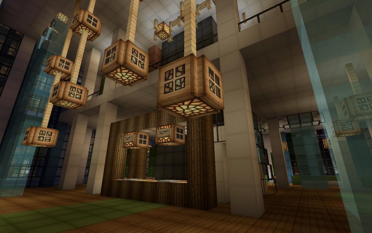 WaterFront District Riverport (Finished) Minecraft Map