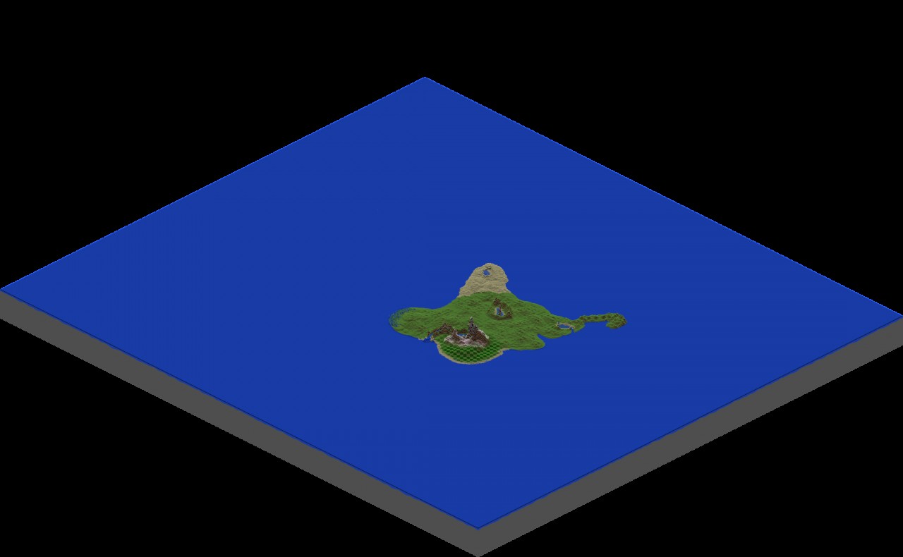 SB's Custom Terrain Map! Minecraft Map