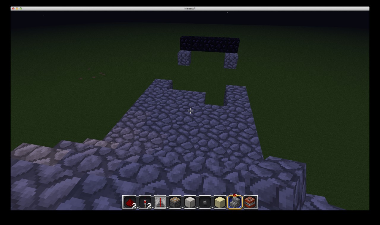 Self fixing bridge Minecraft Map