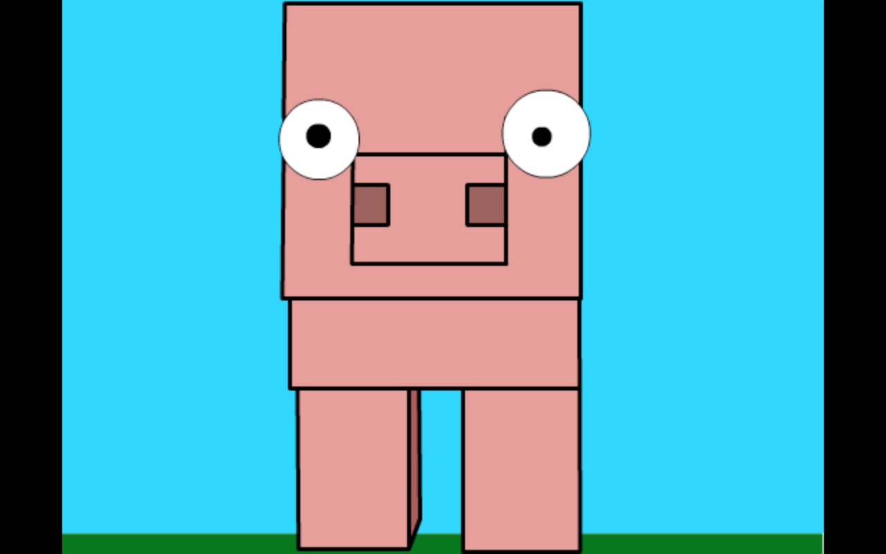 Steve and the Pig Minecraft Map