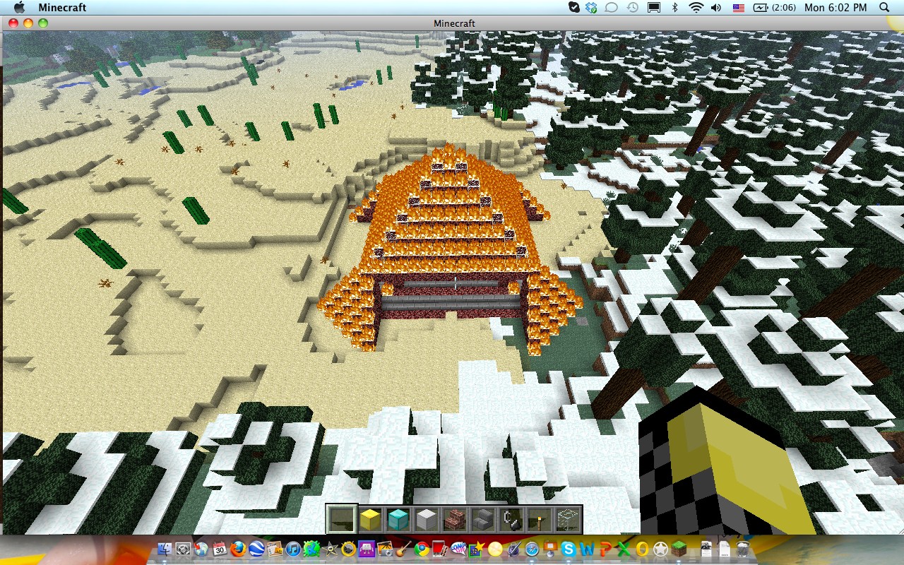 Netherrack Spawn Minecraft Map