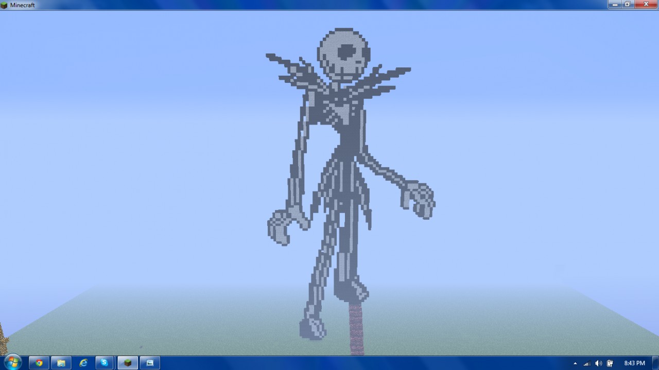 Jack Skellington Minecraft Map