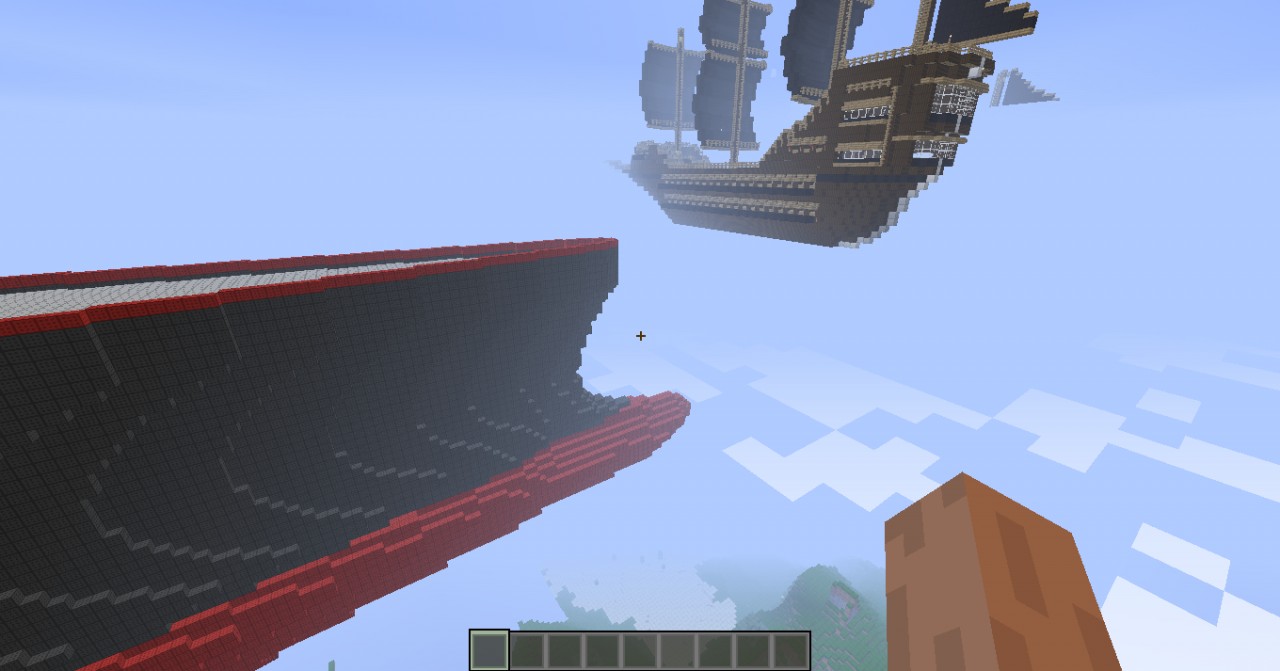 spaceship vs pirates :D contest skylimit Minecraft Map