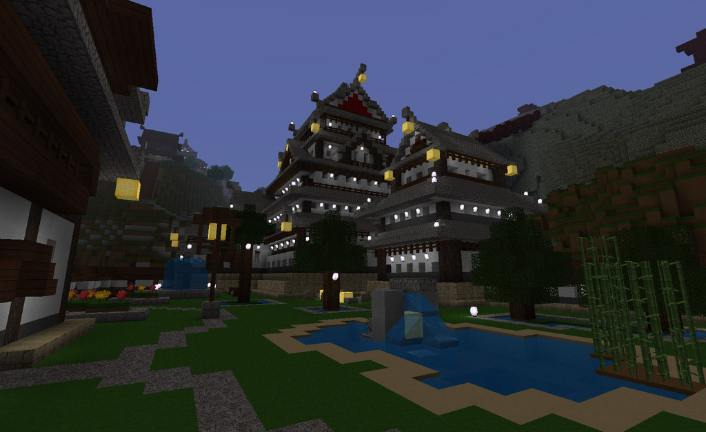 Temple of The Dragon Minecraft Map
