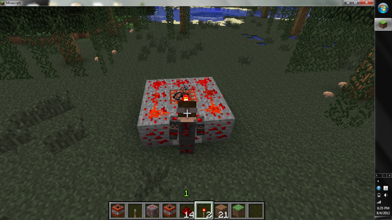 Redstone being gathered with Redstone while wearing Redstone!