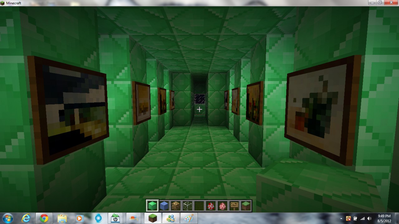 Steve's Emerald Villa Minecraft Map