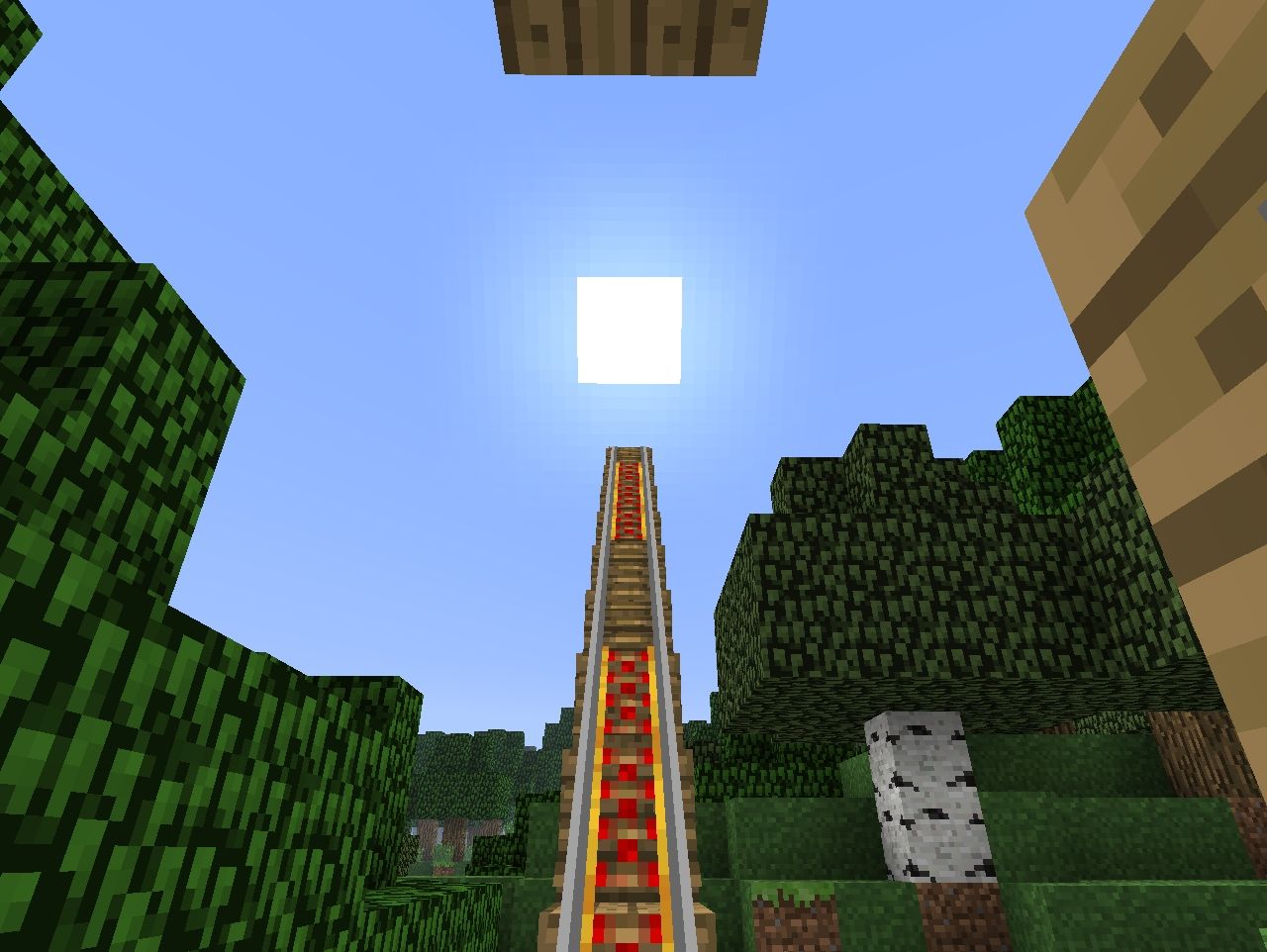 SithOfMage's First Coaster Minecraft Map