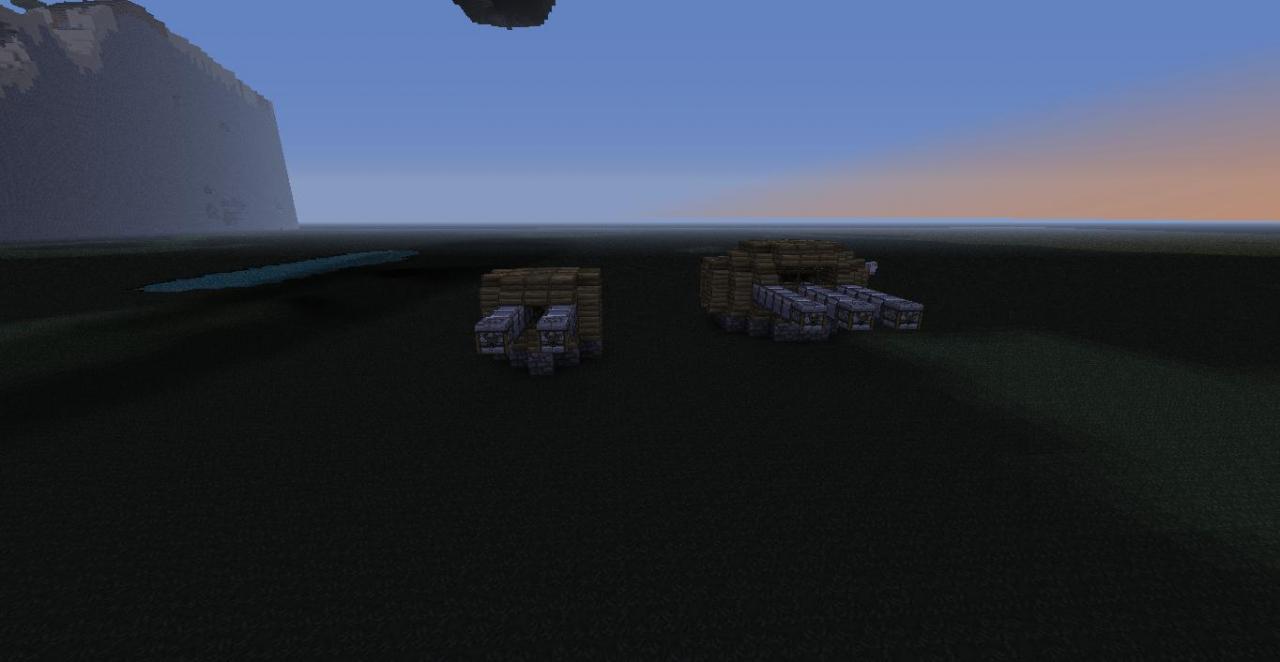 Airfleet V7 Warlord Class Light Battle Cruiser Minecraft Map