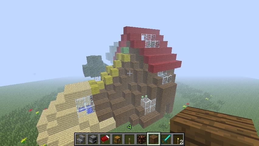 Shoe Shaped House (Completed. Now with world Download) Minecraft Map