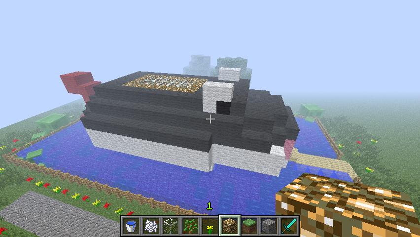 Life Sized Fish House Minecraft Map