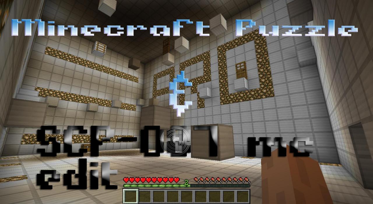 Minecraft Hard puzzle & SCP-087 mc edition Minecraft Map