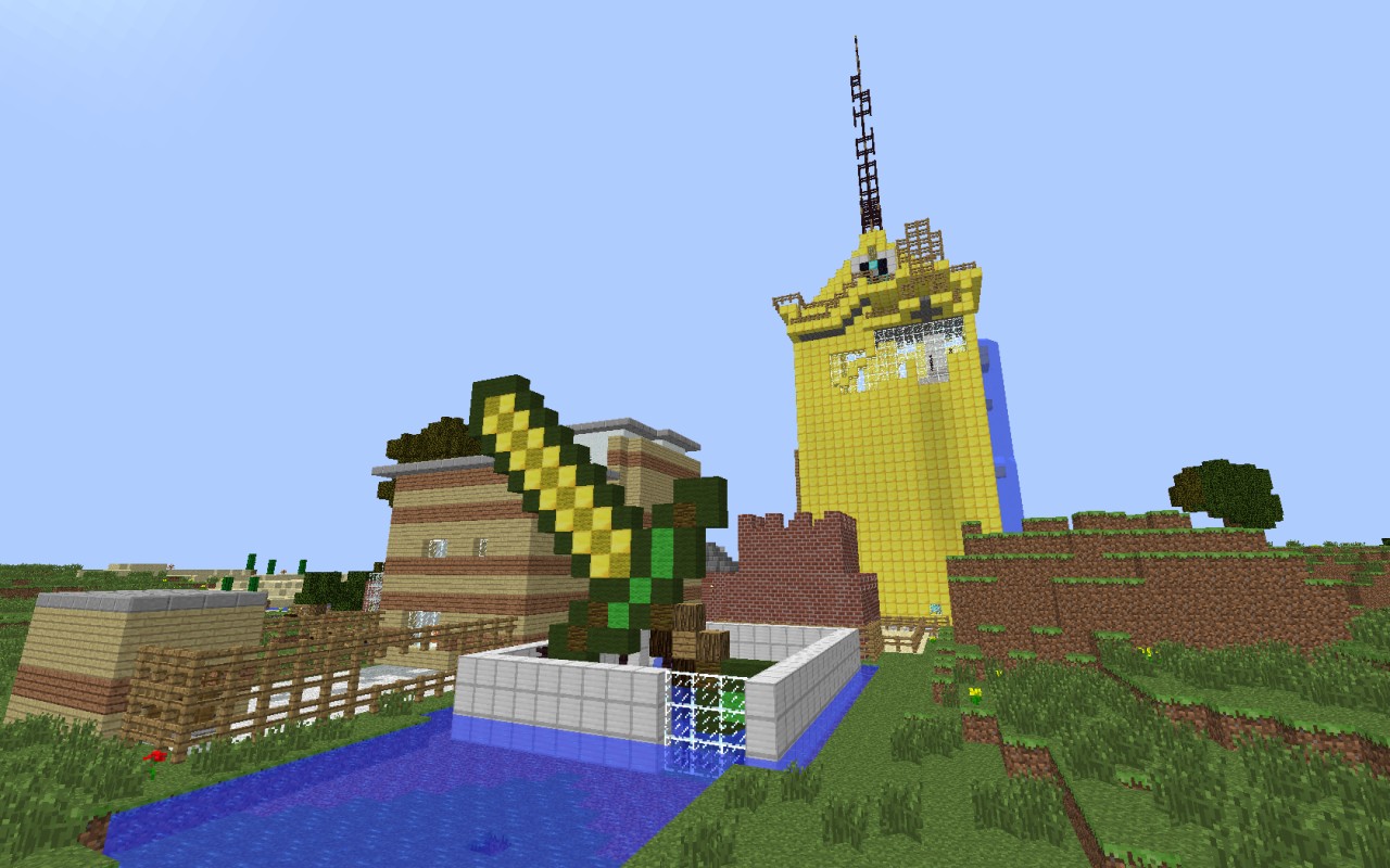 Yellow City Minecraft Map