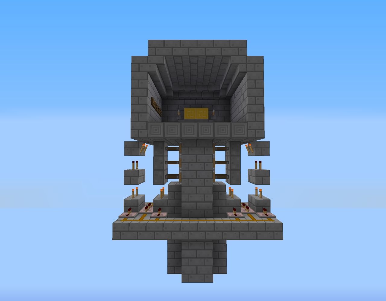 Nabeken 2x2 Pitfall Minecraft Map