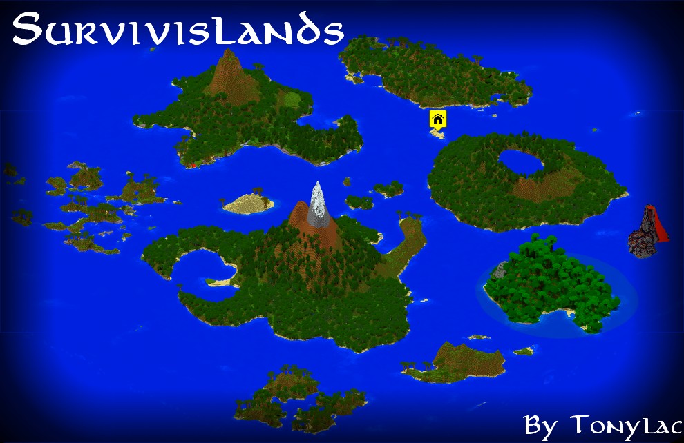 Survivislands [custom Terrain][nether] By Tonylac Minecraft Map