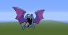 Golbat Pixel Art Minecraft Map