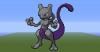 Mewtwo Pixel Art Minecraft Map