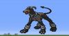 Houndoom Pixel Art Minecraft Map