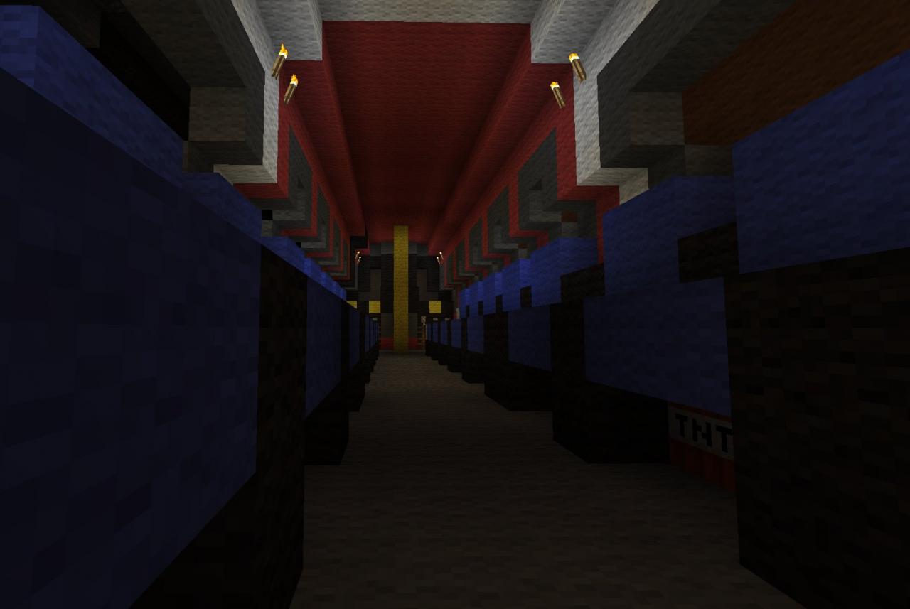 Underground Tube Train Minecraft Map