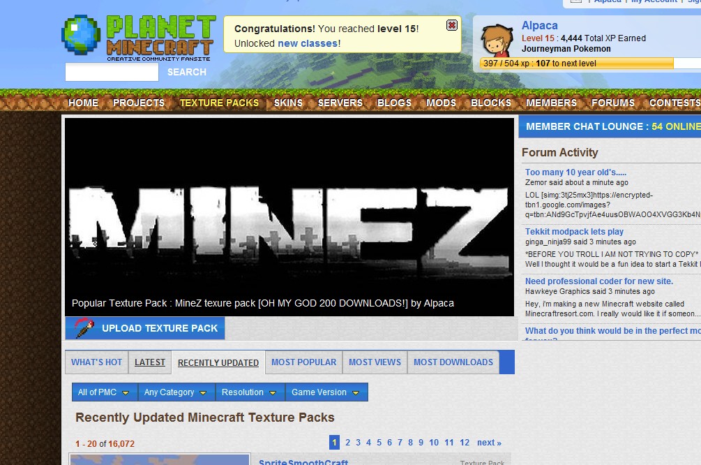 MineZ texture pack [OH MY GOD 2,000 DOWNLOADS!] Minecraft Texture Pack
