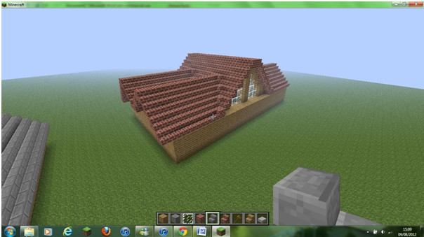 Better roofs makes better houses - 6 point roof Minecraft Map