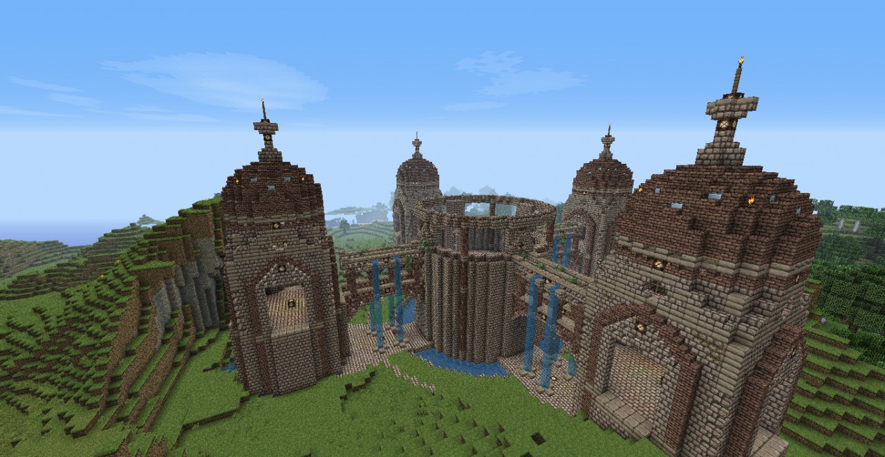 Rubidia Gate Towers Minecraft Map