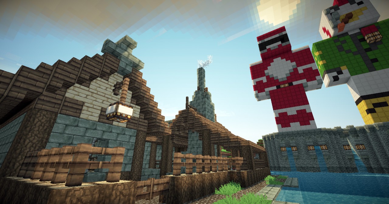 The city of Belmont Minecraft Map