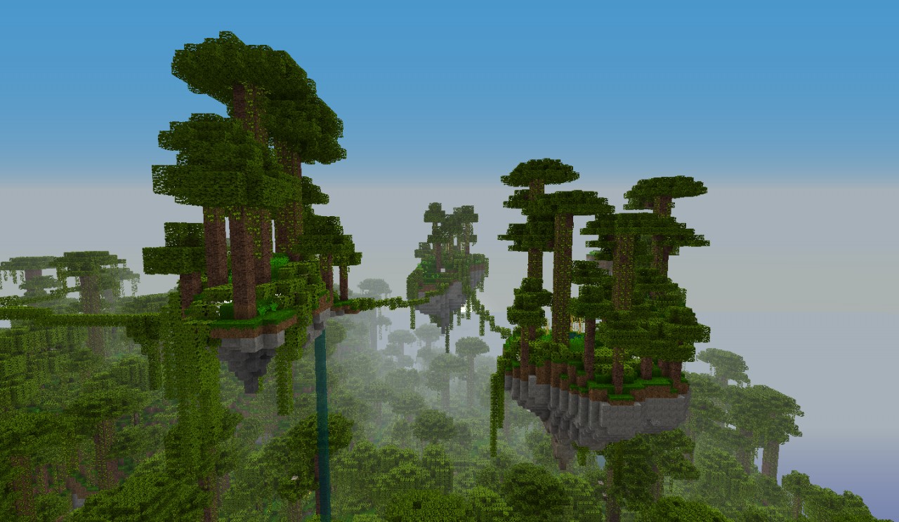 Floating islands Minecraft Map