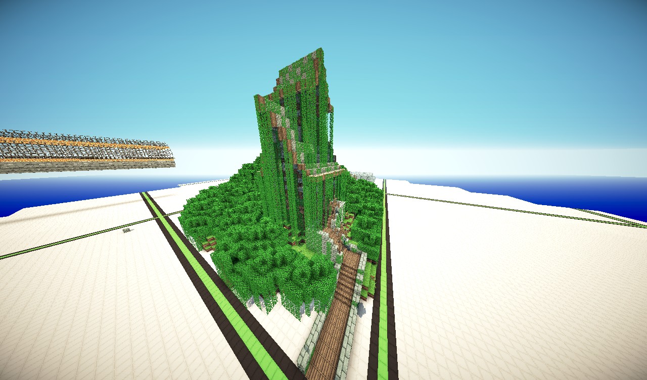 House with mine ores and more Minecraft Map