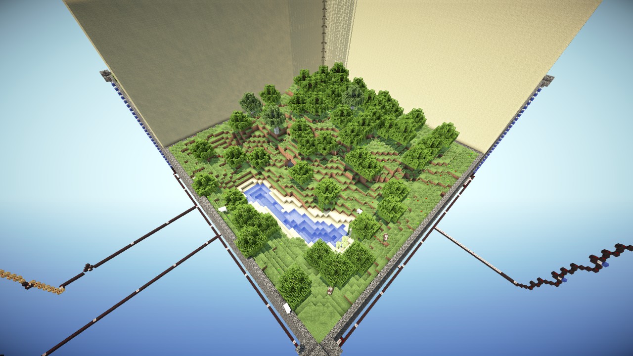 The Walls - PvP Survival - Forest Edition Minecraft Map