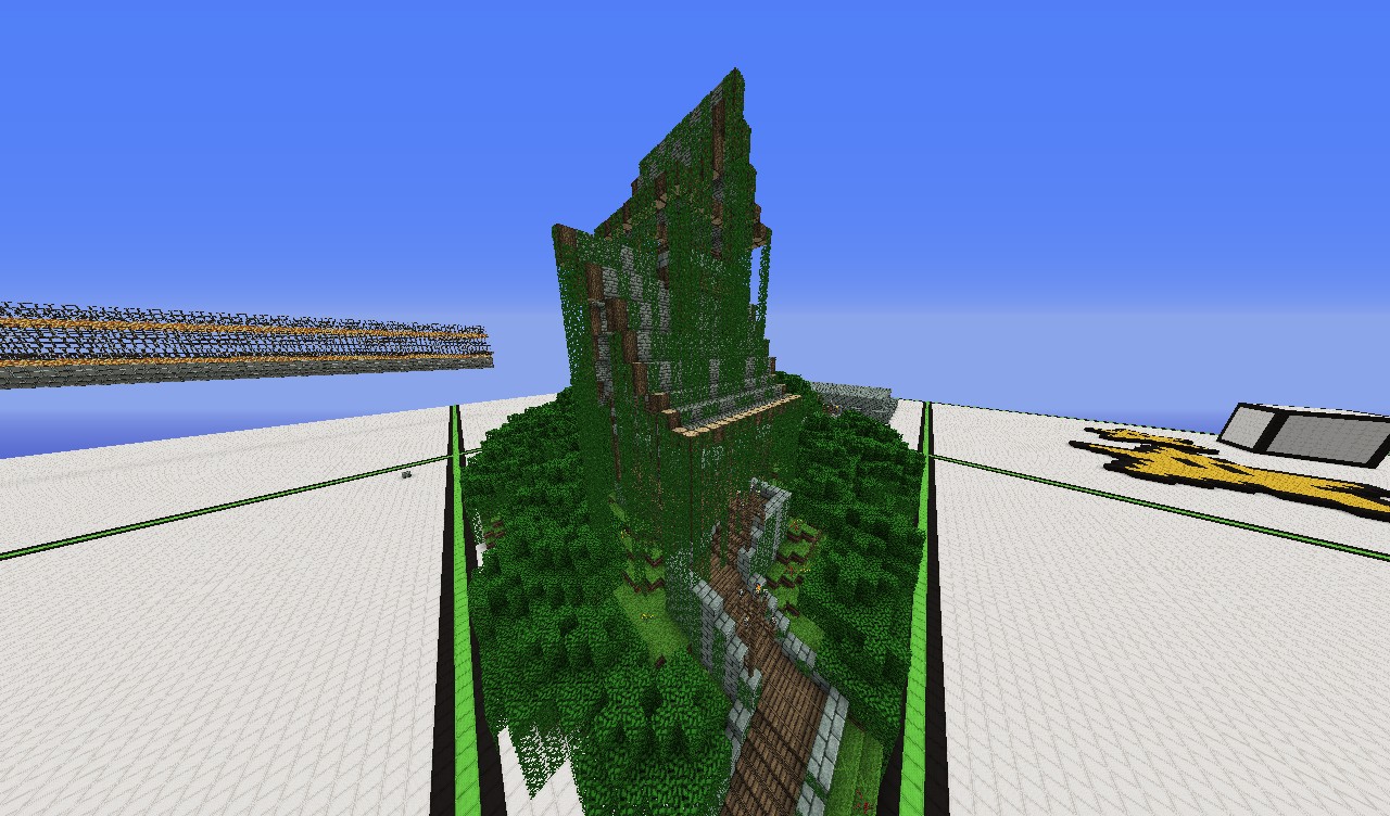 House with mine ores and more Minecraft Map