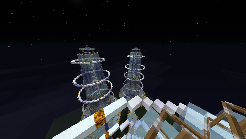 Ice Sky Structure Minecraft Map