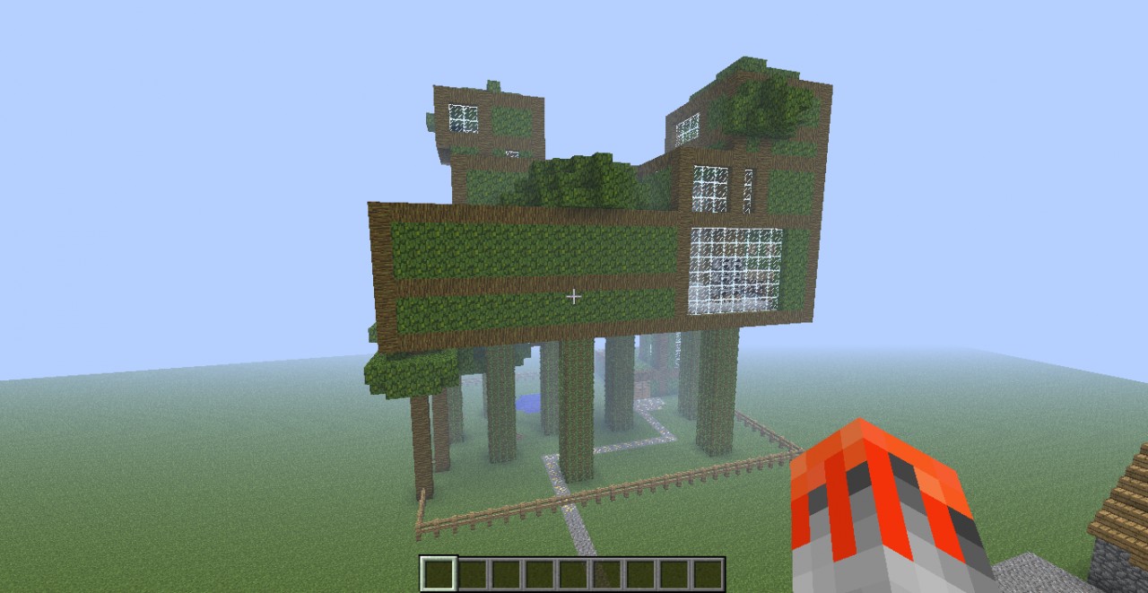 Epic tree house Minecraft Map