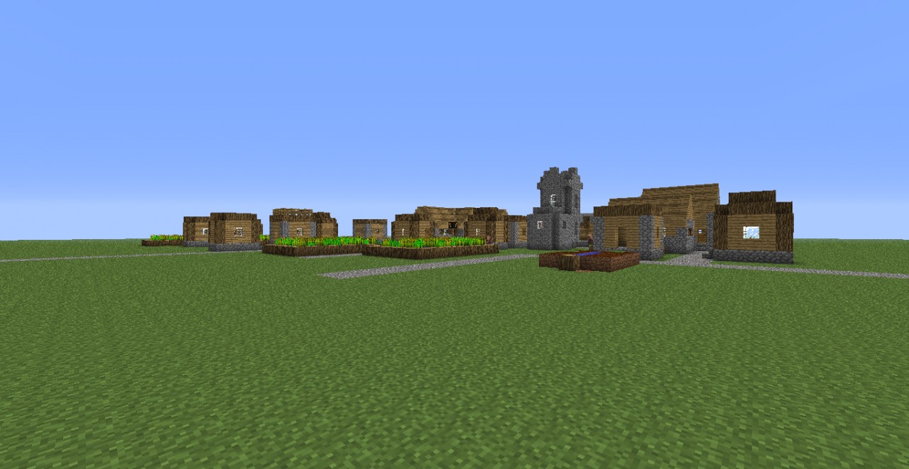 flatland survival Minecraft Map