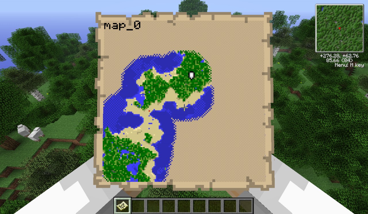 Flat Beaches Minecraft Map