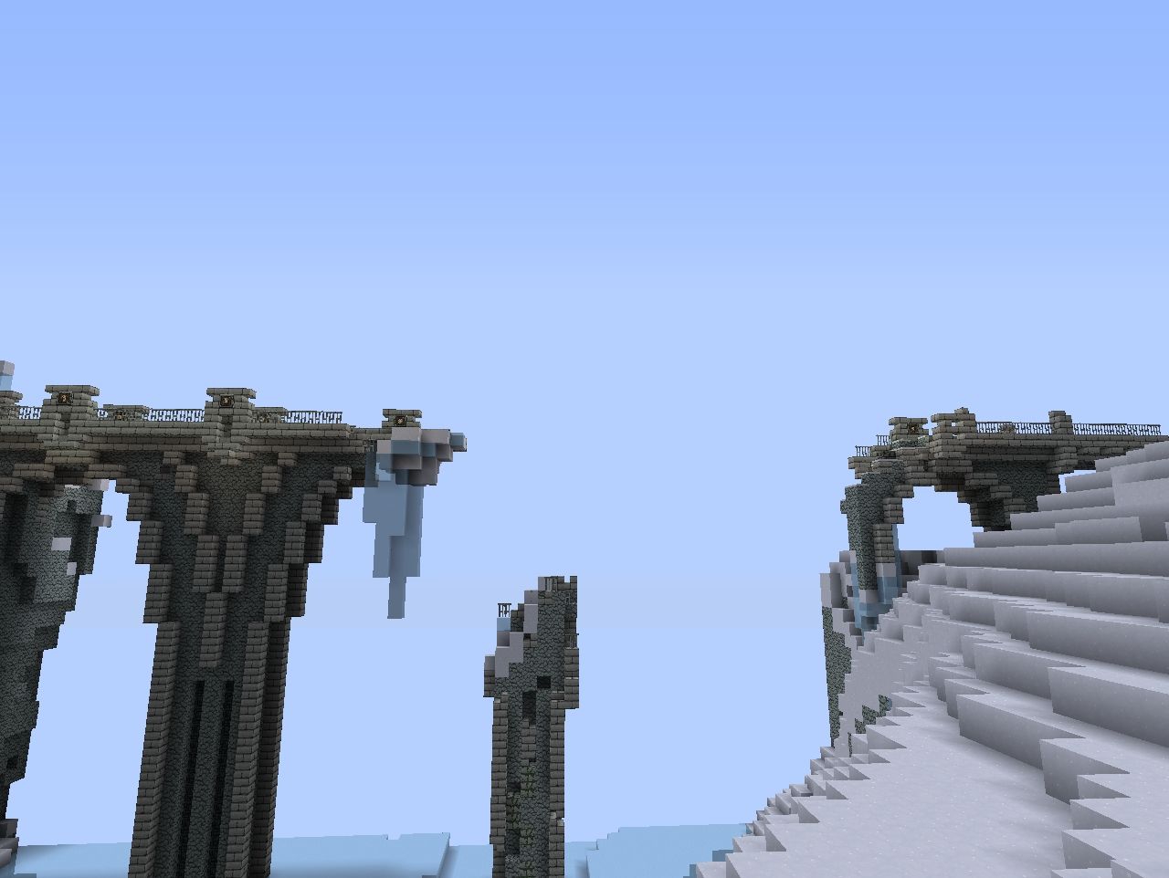 Ice Castle of Shards Minecraft Map