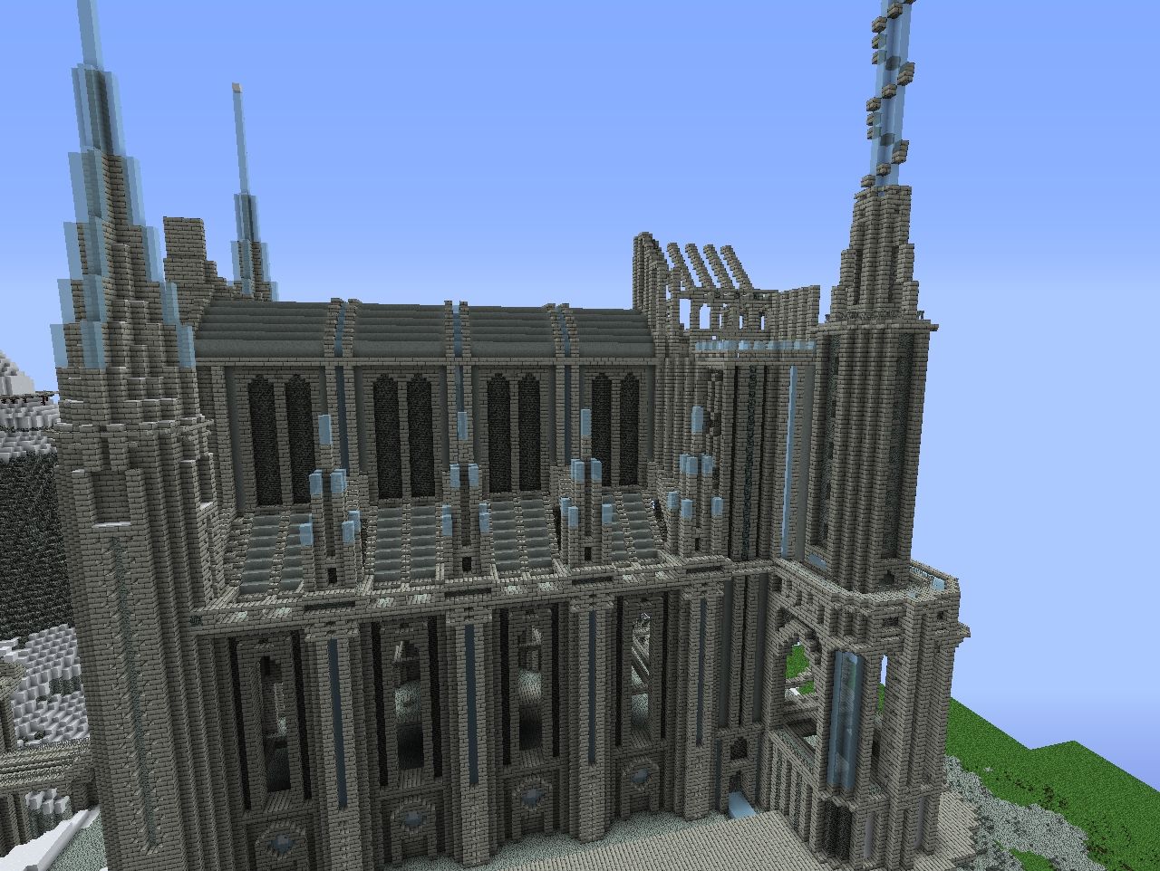 Ice Castle of Shards Minecraft Map