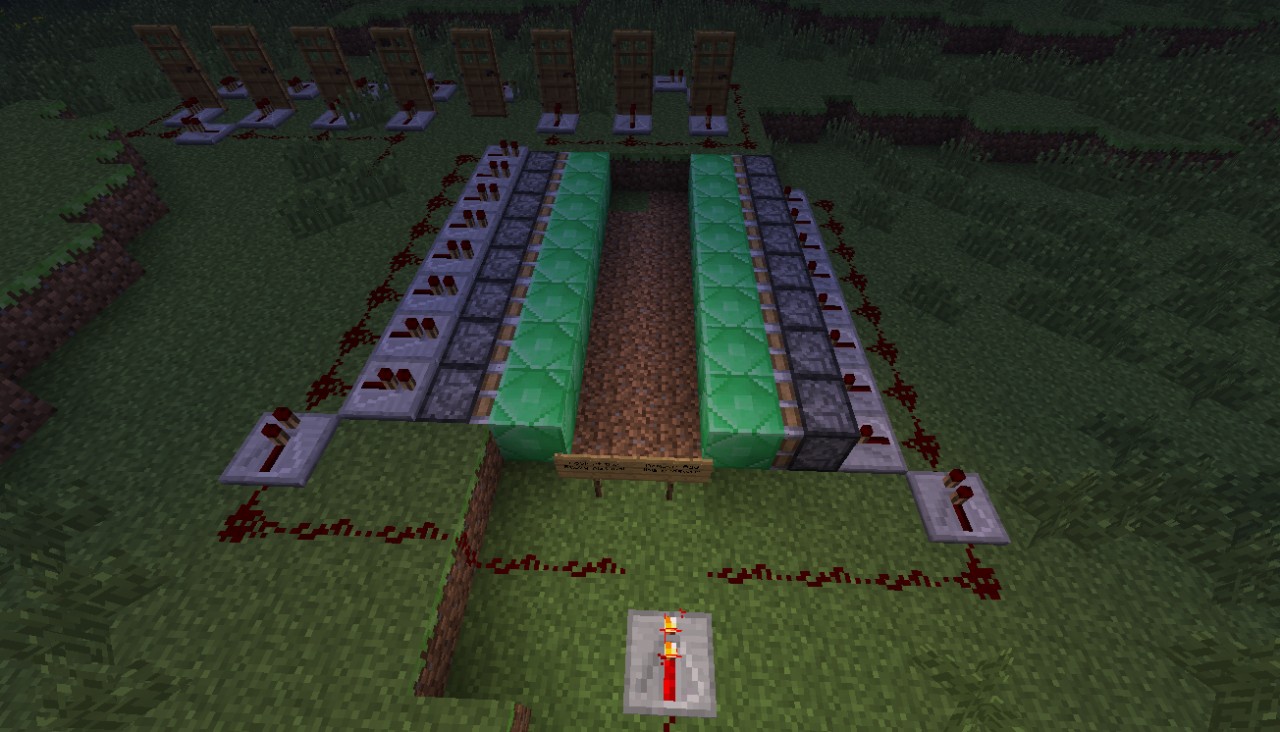 Sticky Piston Glitch Minecraft Map