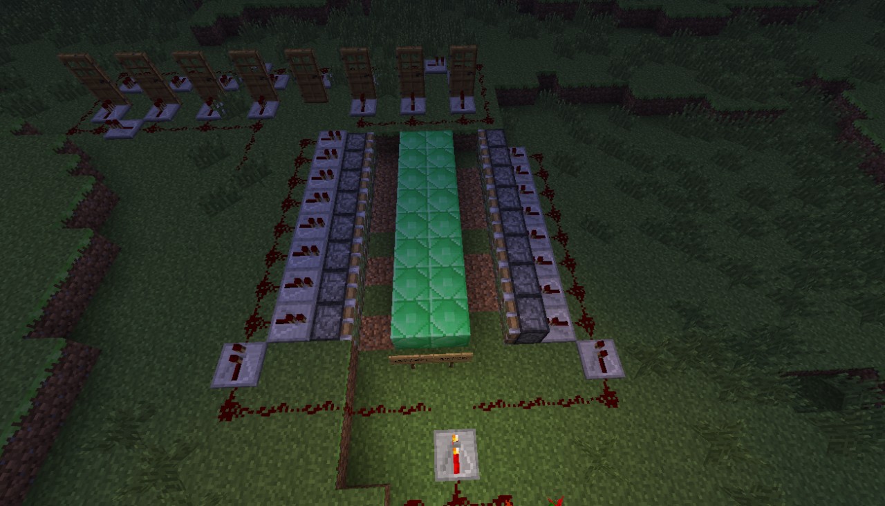 Sticky Piston Glitch Minecraft Map