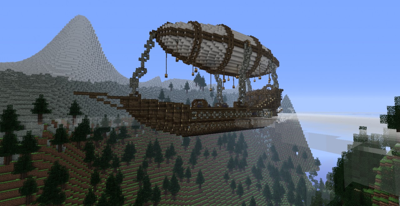 Airship Valley - Goliath Minecraft Map