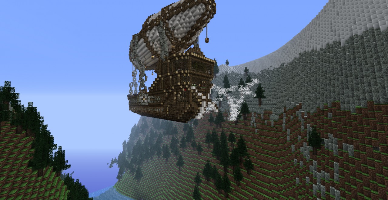 Airship Valley - Goliath Minecraft Map
