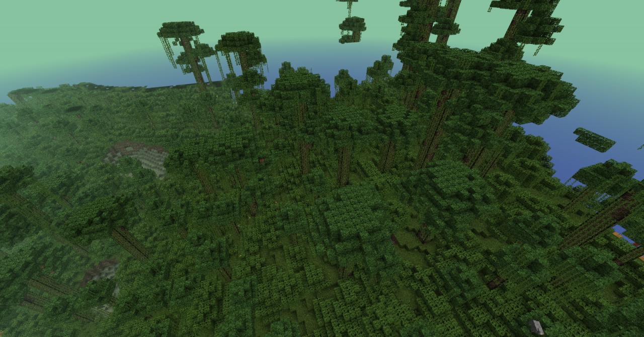 Survival Games PVP - Jungle Mountain Bowl Minecraft Map