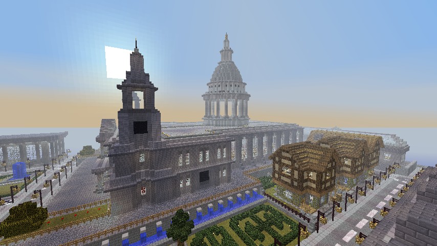 St.Pauls Cathedral - London Landmark Minecraft Map