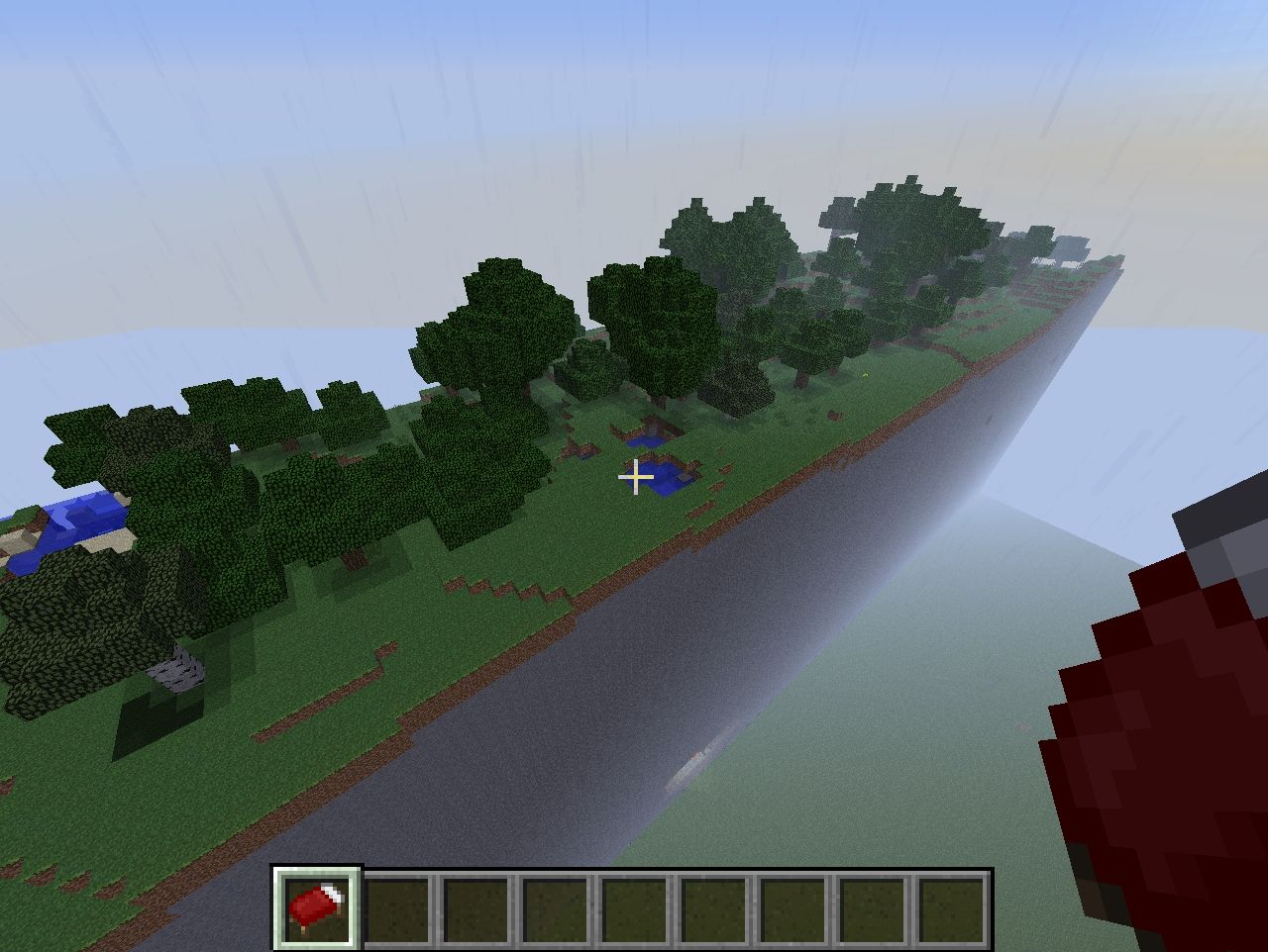Minecraft 2D Land Minecraft Map