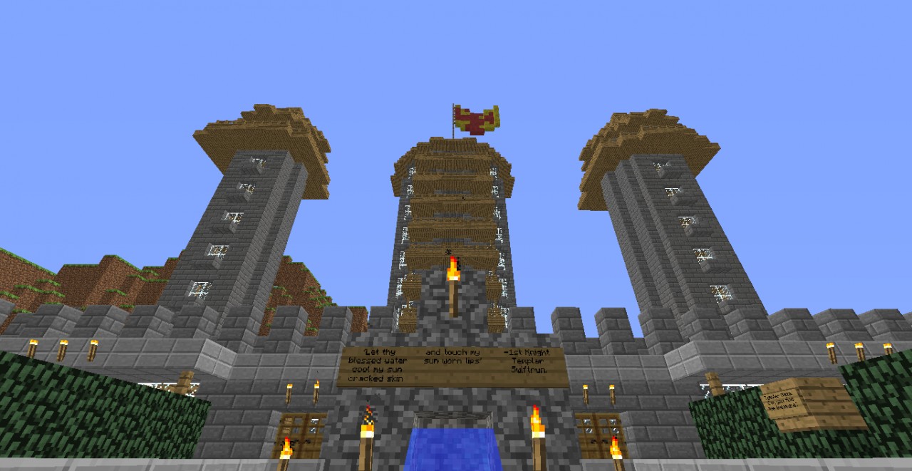 Home of the Knight Templars Minecraft Map