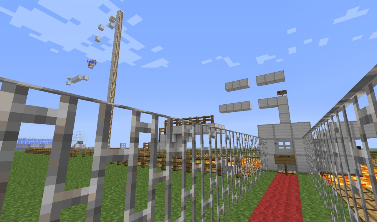 Parcour training Minecraft Map