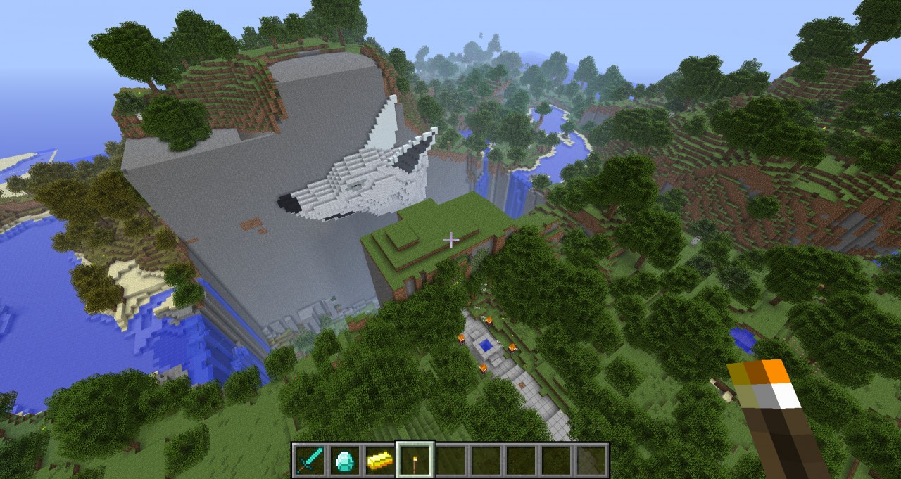 Temple of White Wolf Minecraft Map